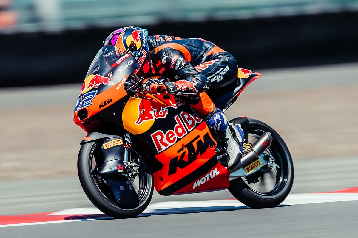Roulstone ‘very pleased’ with career-high Moto3 finish - CycleOnline.com.au